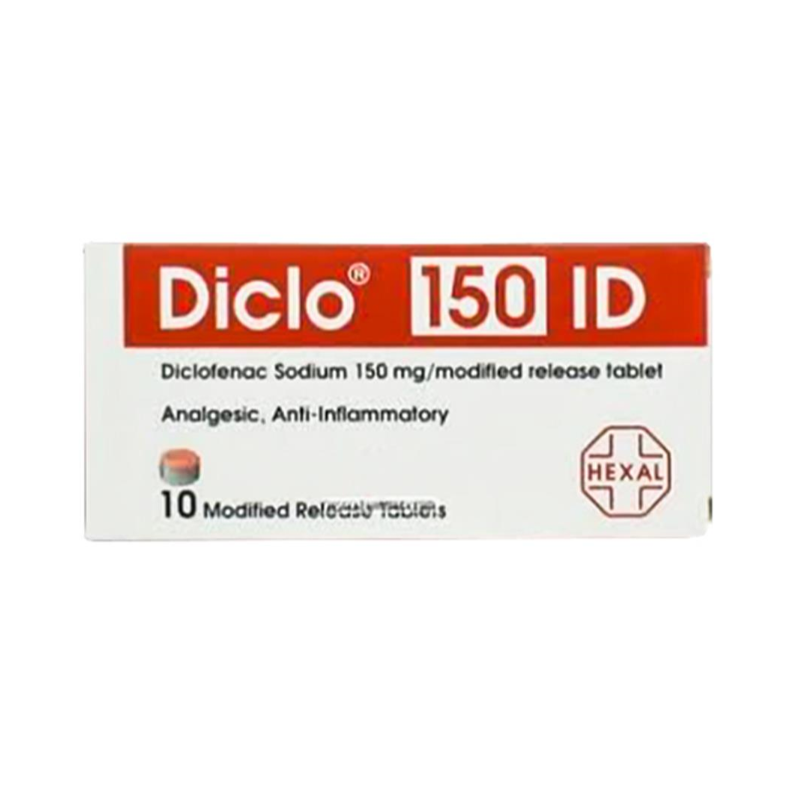DICLO 150 MG ID 10 TABLETS | Rosh Medical Company